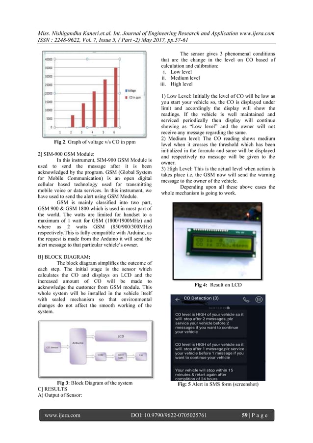 Carbon Monoxide Monitoring System Based On Arduino-GSM for ...