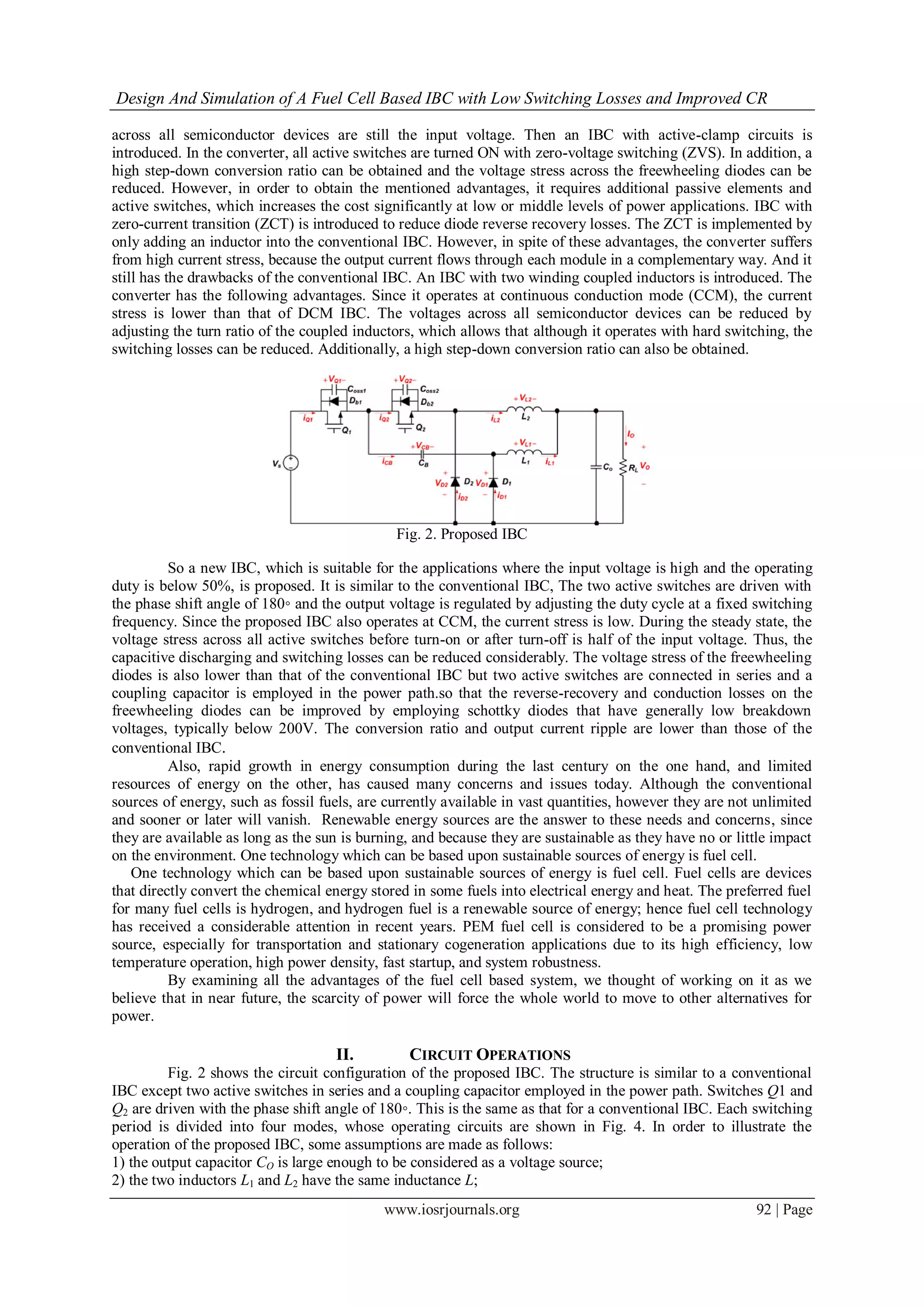 Design and MATLAB Simulation of a Fuel Cell Based Interleaved Buck ...