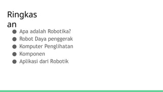 K07 AI robotik2.pptx kmkmkmkmk k kmkmkkmkm | PPT