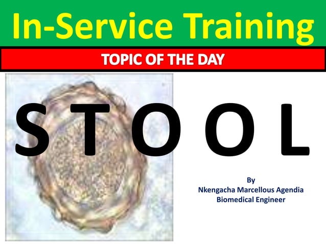 Stool Analysis | PPTX