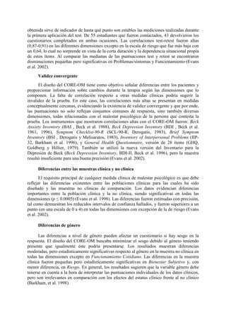 Versión española core om | PDF