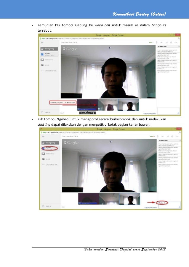 Makalah Simulasi Digital Tentang Komunikasi Daring