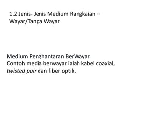 K 1 sistem rangkaian tmk | PPT