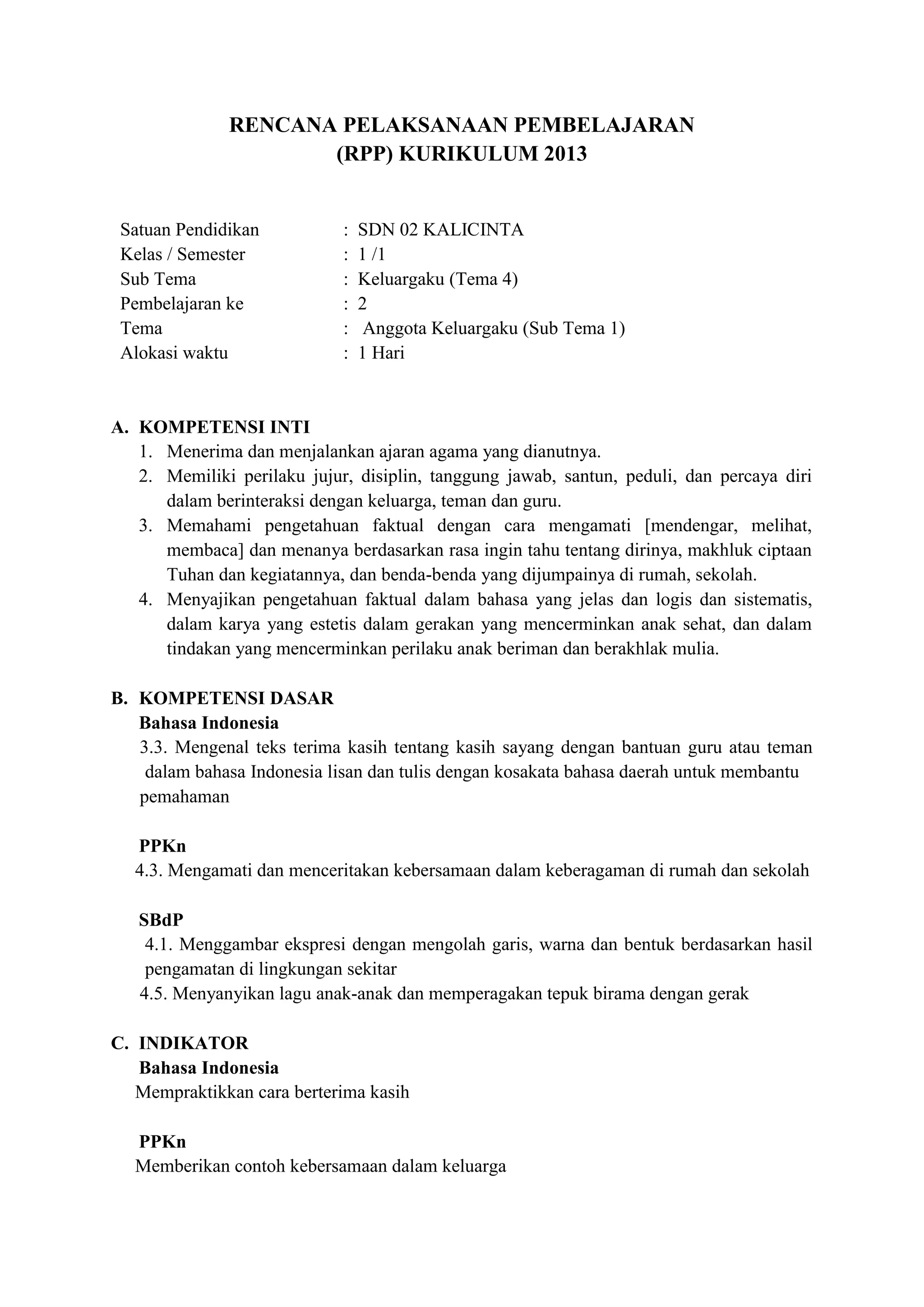 RPP GURU K1 t4-st1-p2 | PDF