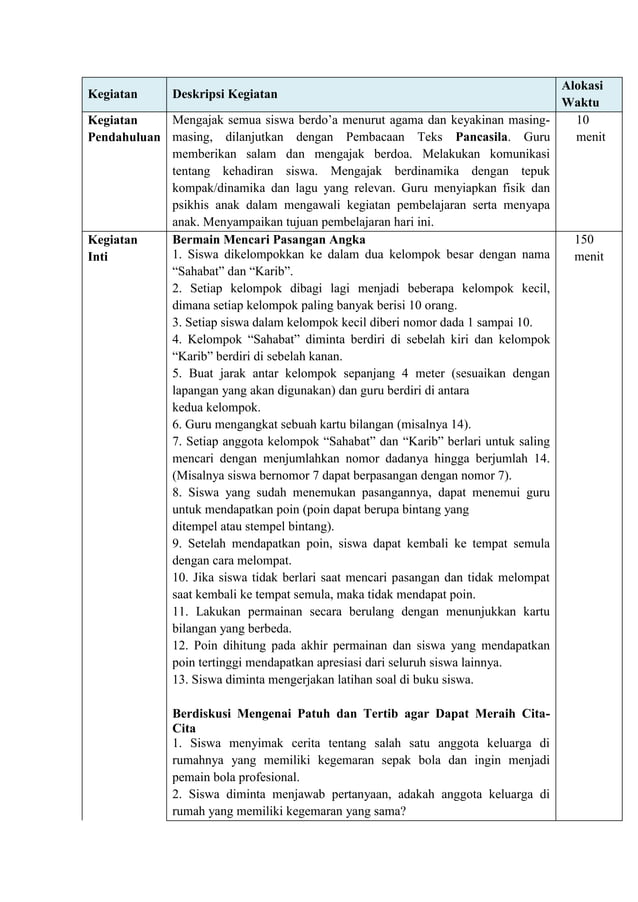 RPP....GURU...K1 t4-st1-p6 | PDF