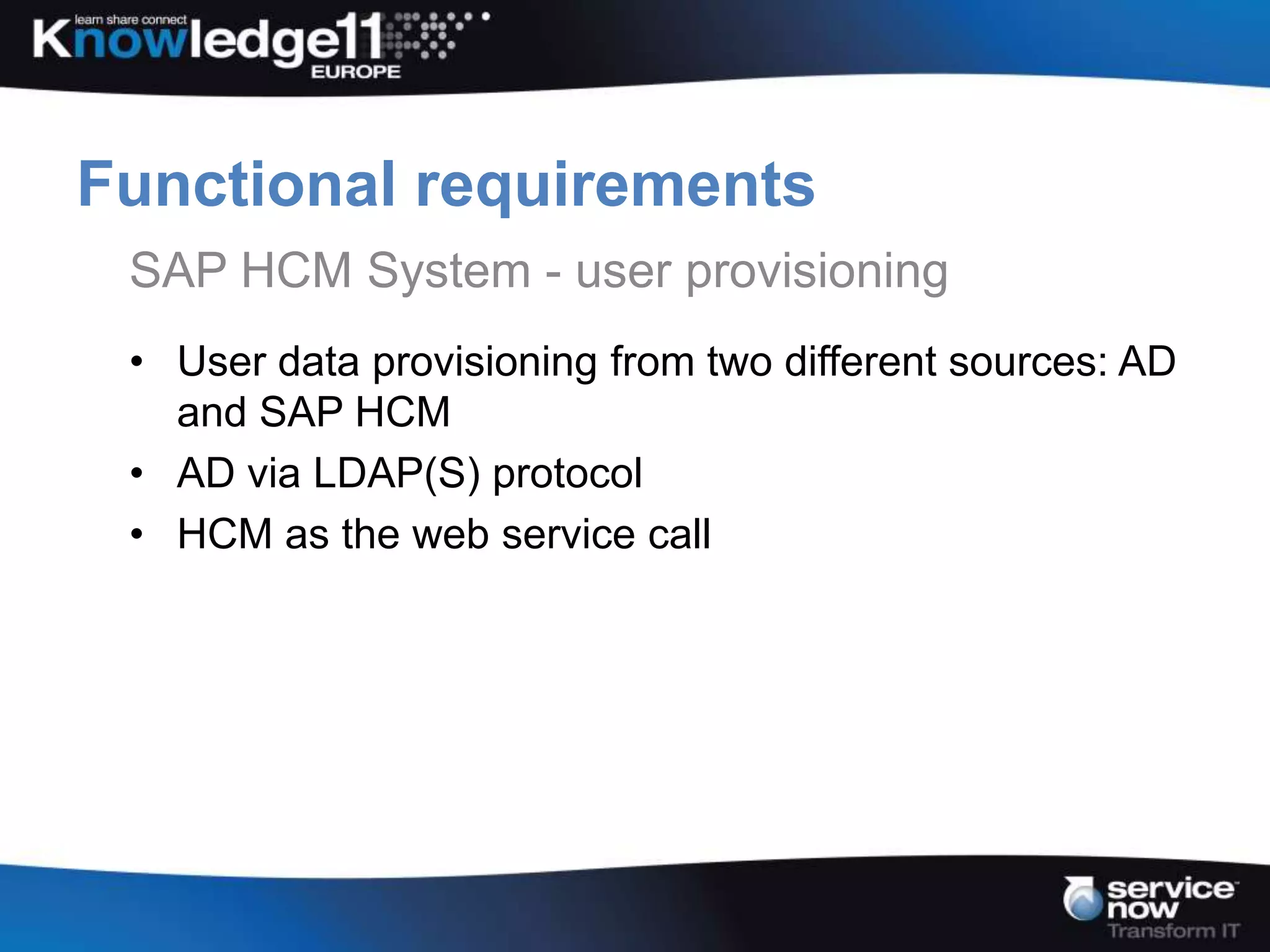 SAP INTEGRATIONS WITH SERVICENOW | PPTX | Web Development | Internet