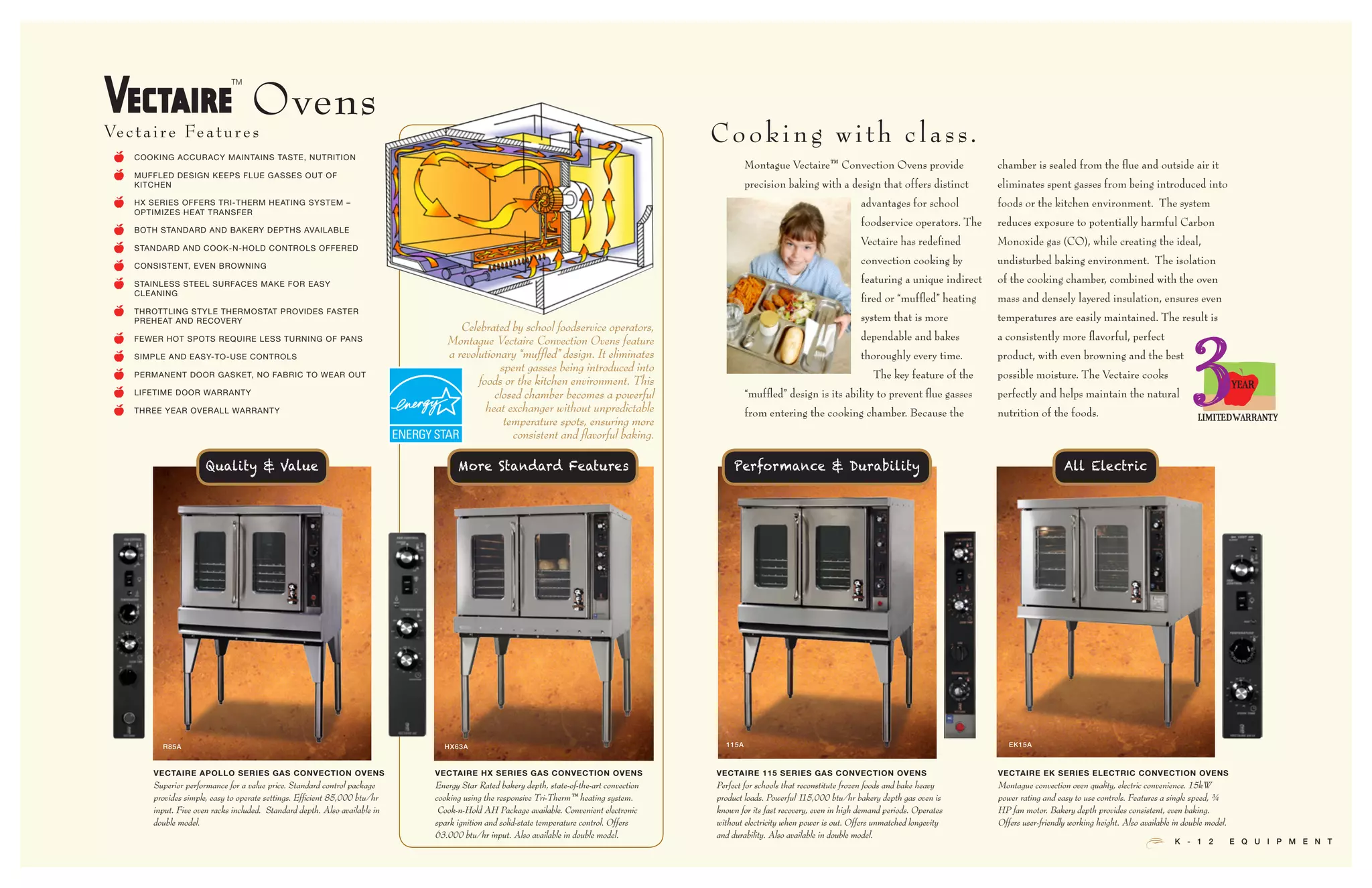 K12 brochure - Cooking Equipment for Schools | PDF