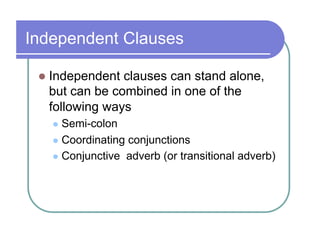 Phrases And Clauses, the types of phrases, types of clause | PDF