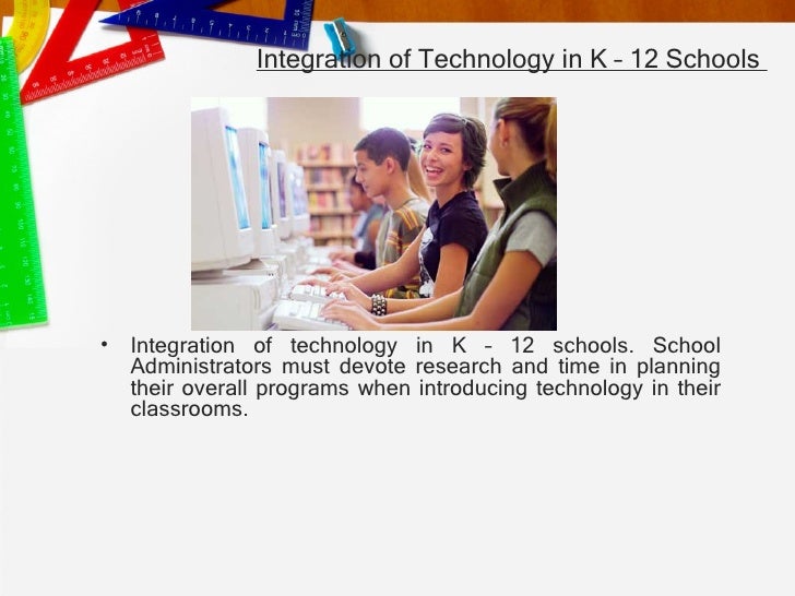 K – 12 technology in classroom