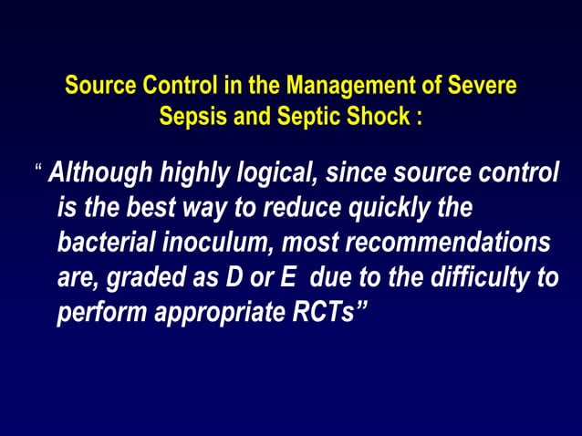 K148. Prinsip source control pada sepsis and The Sepsis Guideline.ppt