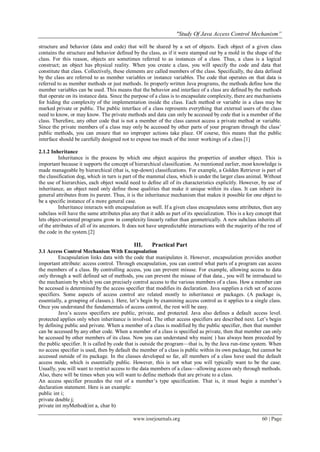 "Study of Java Access Control Mechanism” | PDF