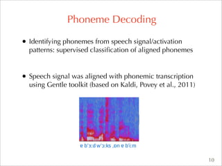 Afra Alishahi - 2017 - Encoding of Phonology in an RNN model of Grounded Speech | PPT