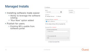 KACE Endpoint Systems Management Appliances - What’s New for 2017 | PPT