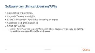 KACE Endpoint Systems Management Appliances - What’s New for 2017 | PPT