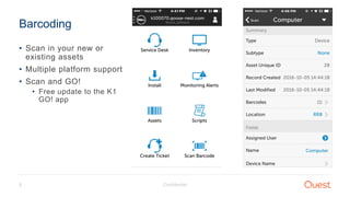 KACE Endpoint Systems Management Appliances - What’s New for 2017 | PPT