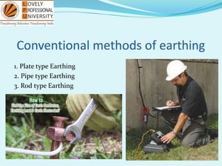 earthing pit | PPTX