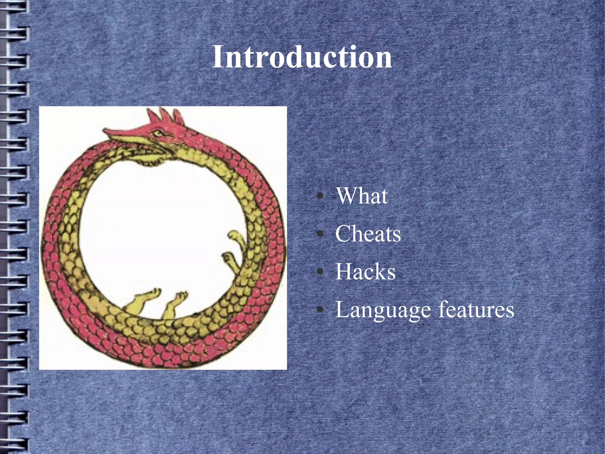 Quines—Programming your way back to where you were | PPT