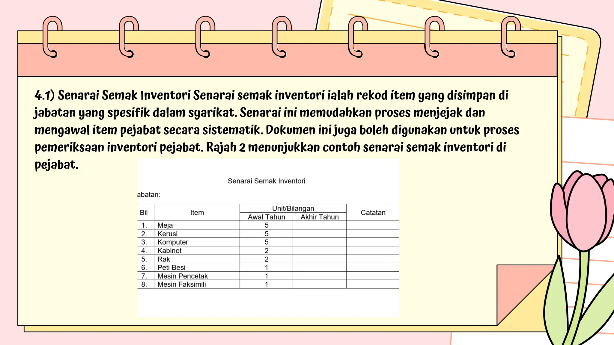Pengurusan Inventori pejabat (Office Admintration) | PDF