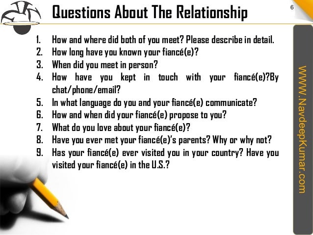 K1 Visa Interview Questions And Answers K1 Visa Interview Qu