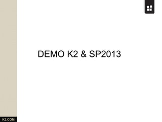 K2 - Alternative to info path for your sharepoint forms | PPT