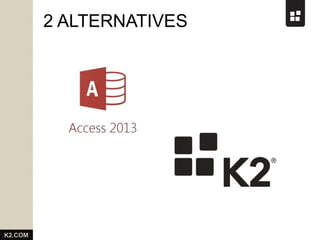 K2 - Alternative to info path for your sharepoint forms | PPT