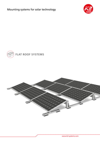 K2 flat roof mounting systems | PDF