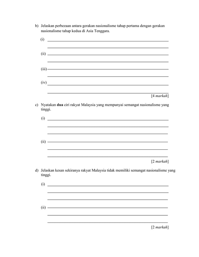 K2 SEJ SPM 2012 | PDF