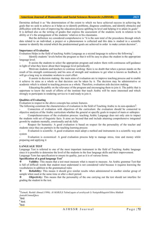 Investigating the Effectiveness of the Test System in the Curriculum of ...