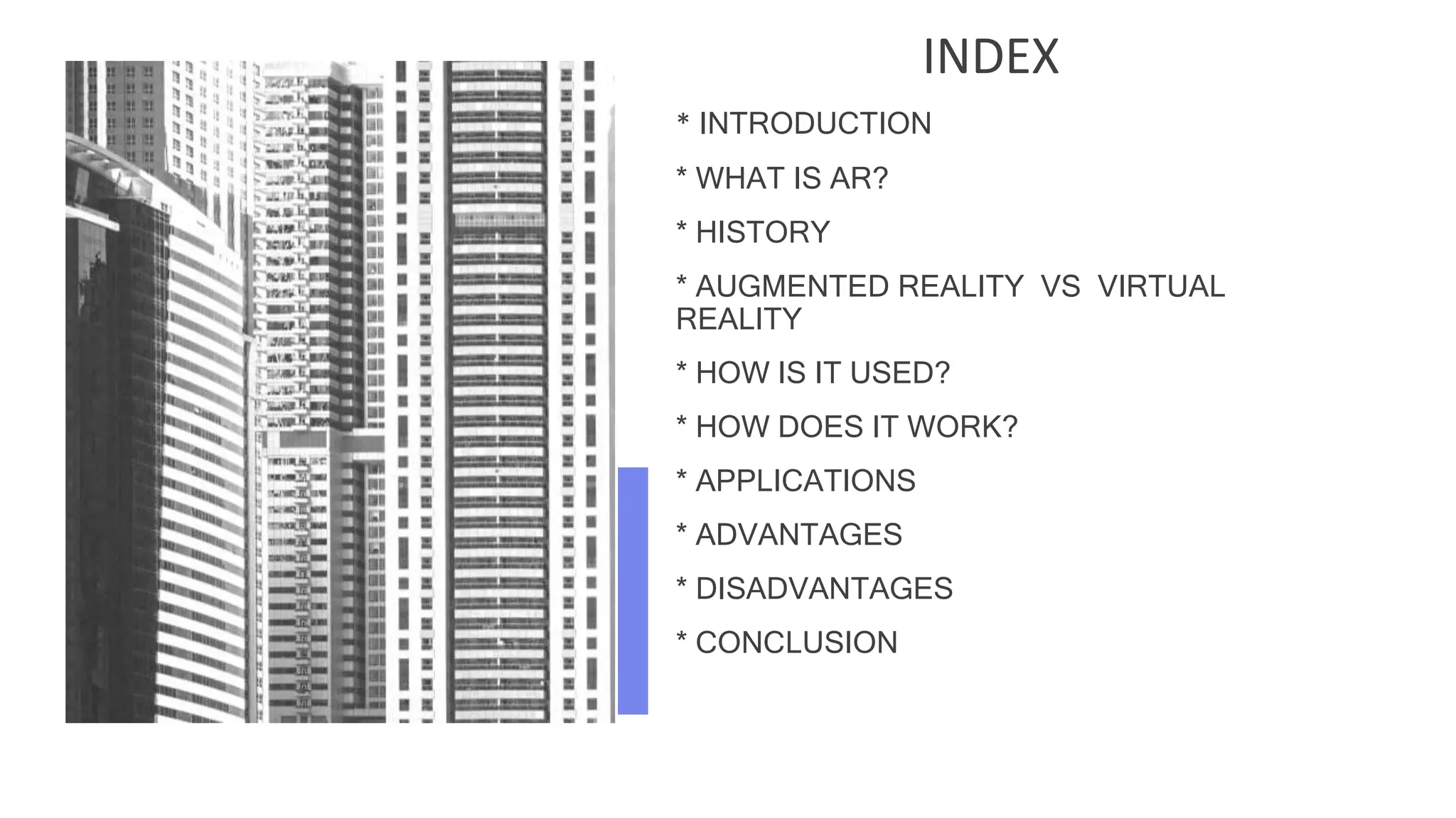 Presentation of argumented reality in education | PPTX