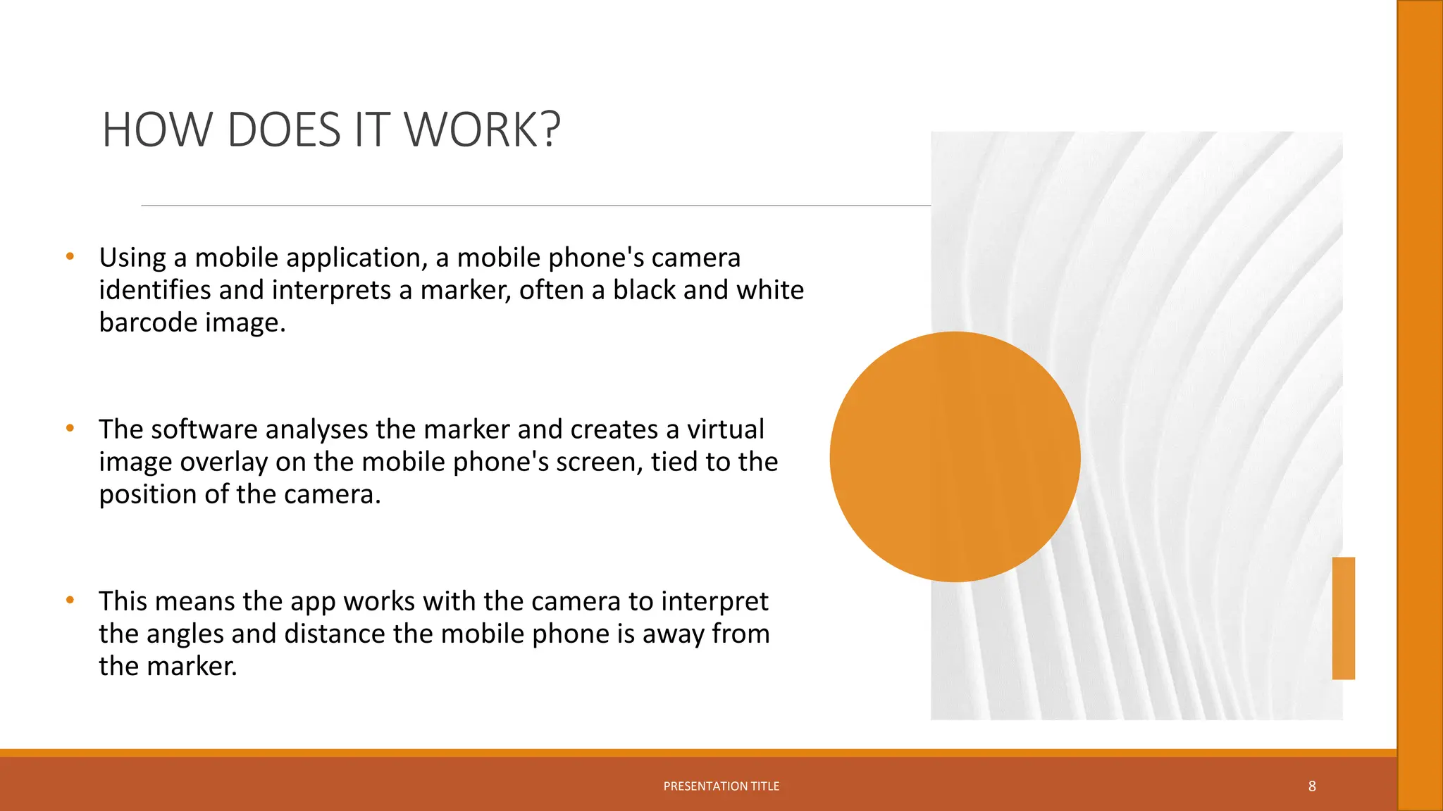Presentation of argumented reality in education | PPTX
