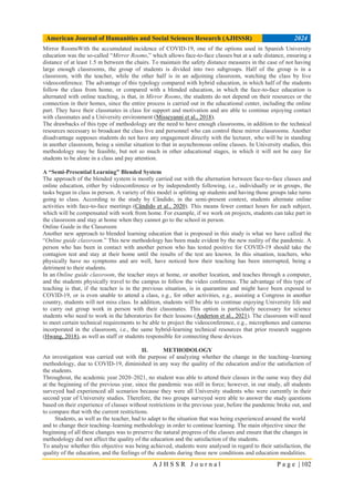 LEARNING BARRIERS OF ALTERNATIVE DELIVERY MODE OF LEARNING AMONG THE ...