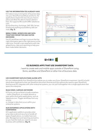 K2 for SharePoint Brochure | PDF | Computer Software and Applications | Computing