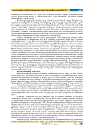 The Practical Dilemma of Tariq Ramadan's "Euro - Islam" | PDF