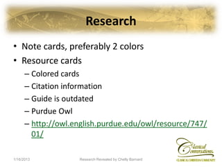 Challenge 1 Research Project | PDF