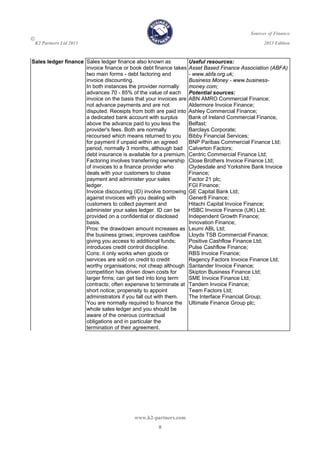 K2 guide business finance 2013 version 1 | PDF