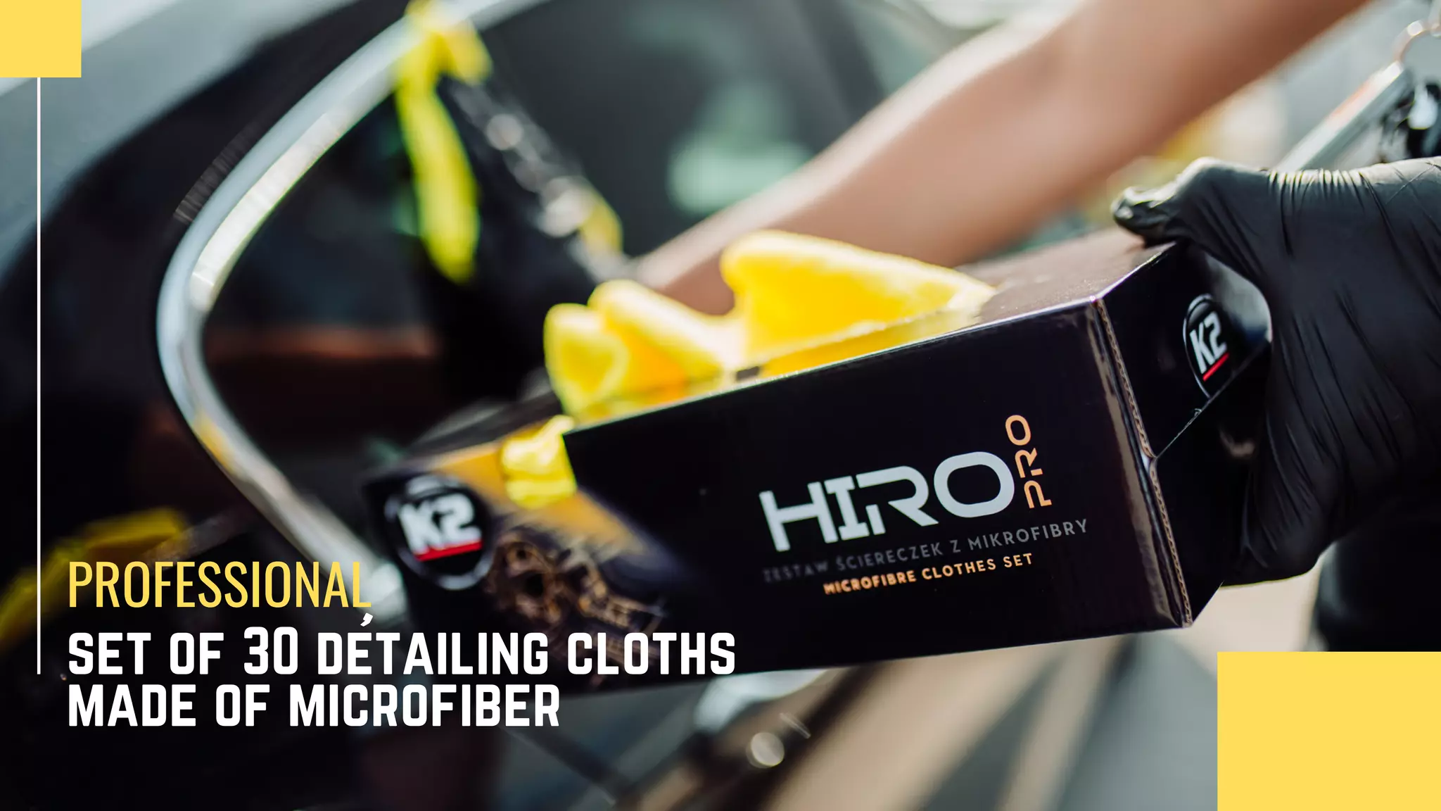 K2 HIRO PRO MICROFIBER CLOTHS