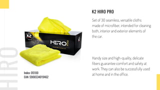 K2 HIRO PRO MICROFIBER CLOTHS | PDF