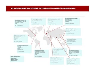 K2 partnering solutions | PDF