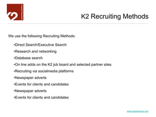 K2 Partnering Solutions Presentation | PDF