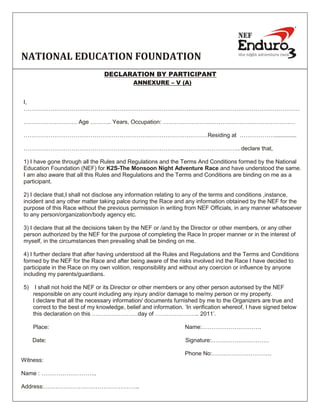K2 s form_final | PDF