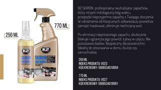 K2 SKIRON NEUTRALIZATOR ZAPACHÓW - SKUTECZNY | PPT