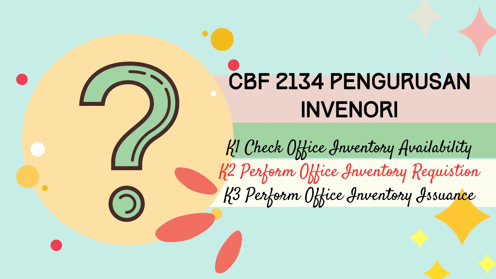 Pengurusan inventory(pengurusan pejabat) | PDF