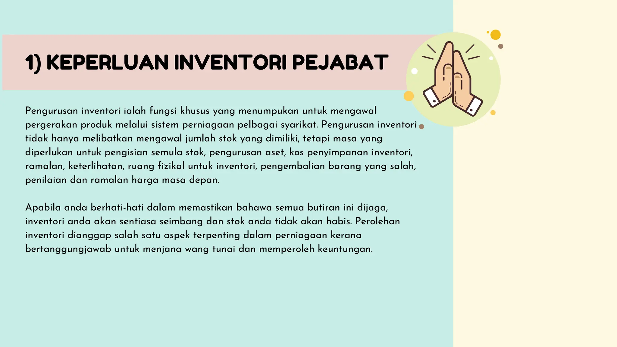 Pengurusan inventory(pengurusan pejabat) | PDF