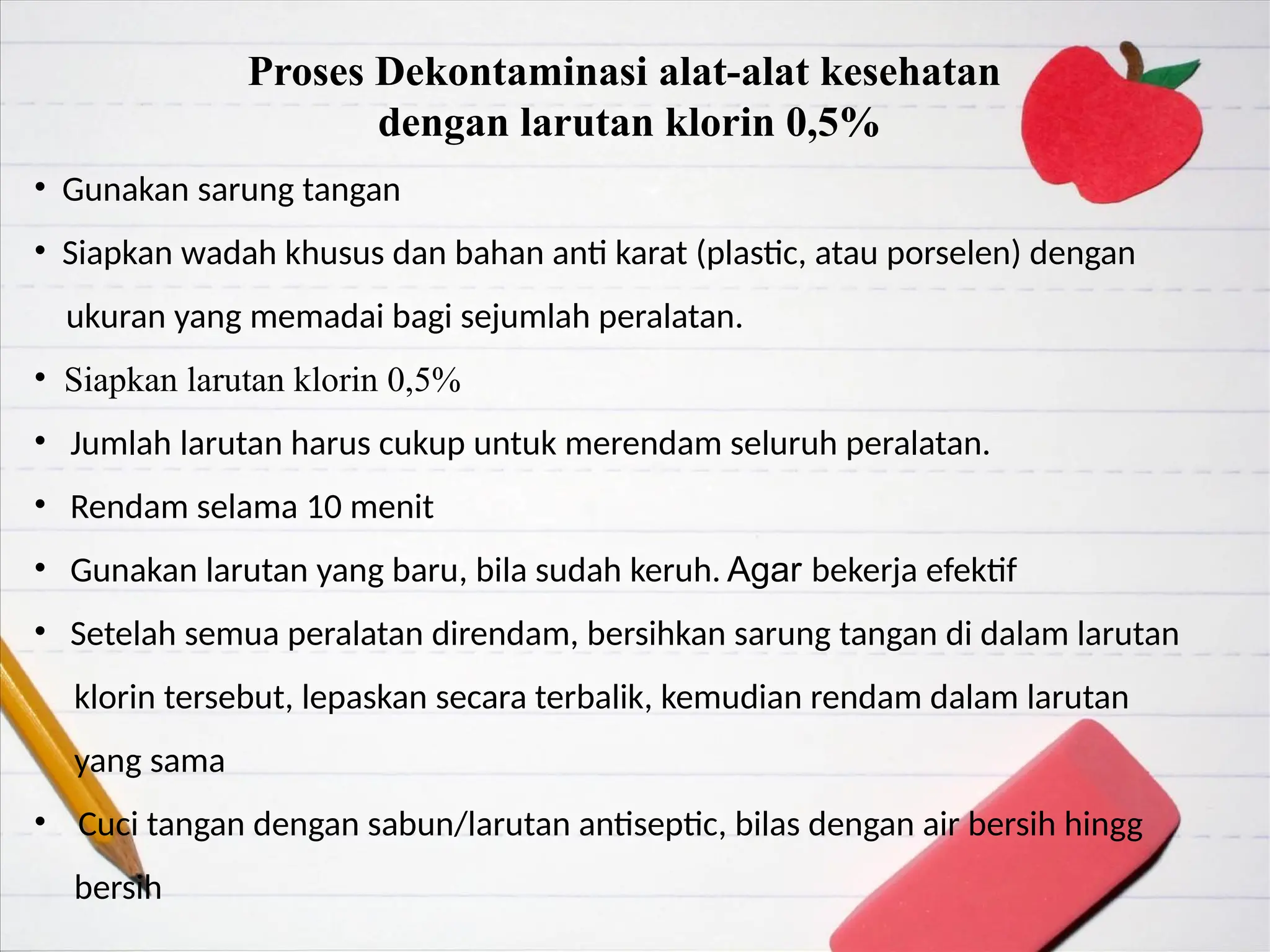 STERILISASI , DESINFEKSI DAN DEKONTAMINASI | PPTX