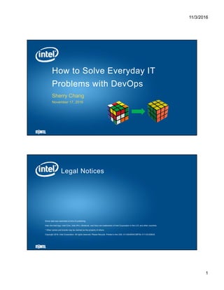 Solve Everyday IT Problems with DevOps | PDF