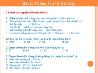 K33103349 my nhung_bai2_tin10 | PPT