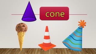 3D SHAPES FOR KINDERGARTEN AND REAL OBJECTS | PPTX