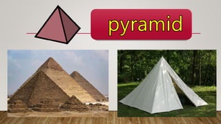 3D SHAPES FOR KINDERGARTEN AND REAL OBJECTS | PPTX