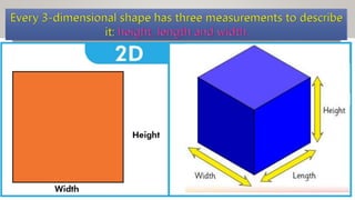 3D SHAPES FOR KINDERGARTEN AND REAL OBJECTS | PPTX