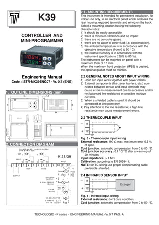 K39 Controller | PDF